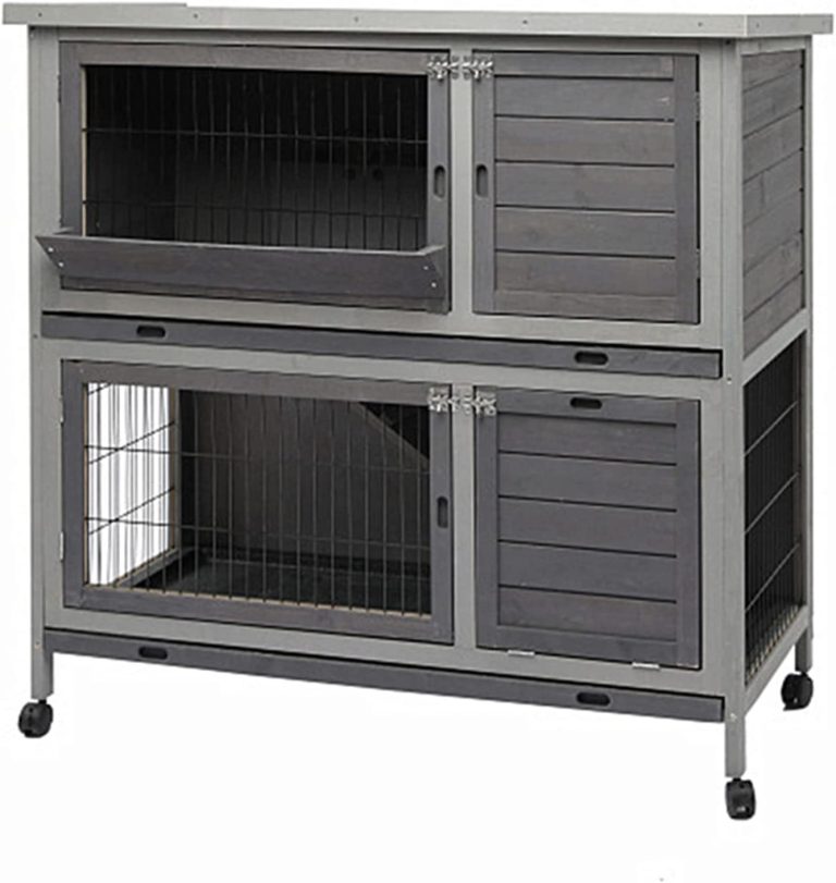 Cage à lapin mobile : choisissiez une cage sur roulettes ! clapier-lapin